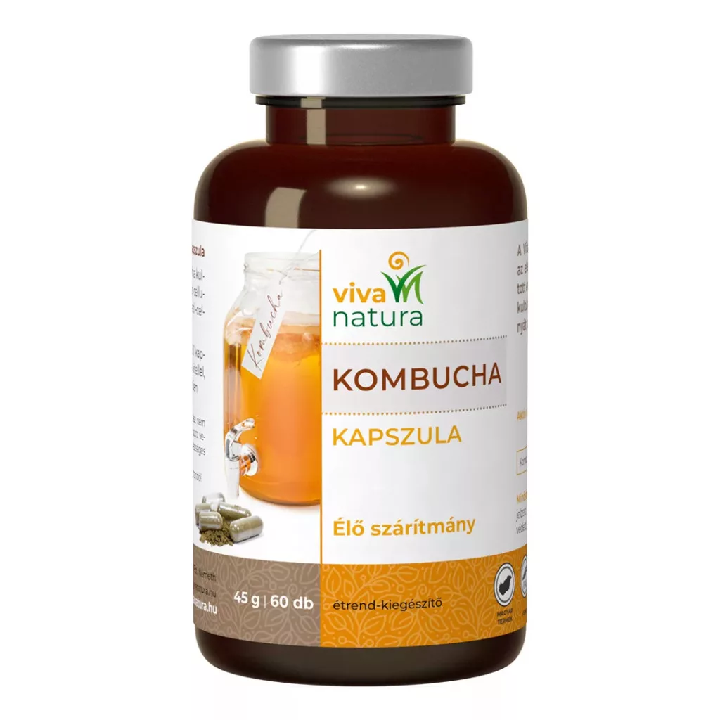 Kombucha kapszula - 60 db Császi András ajánlásával - VitalitásBolt.hu